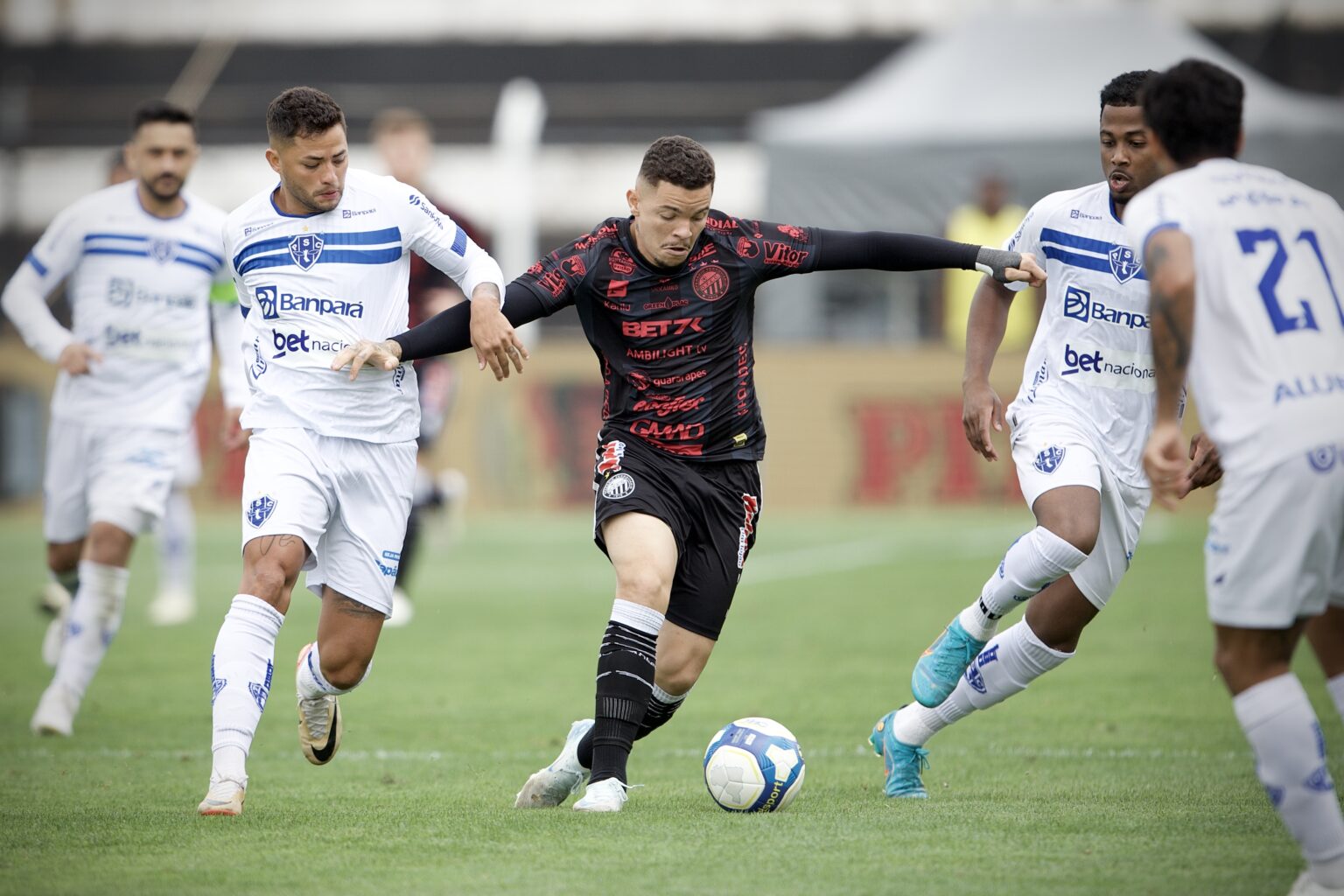 Operário empata com o Paysandu em casa pela Série B 2024